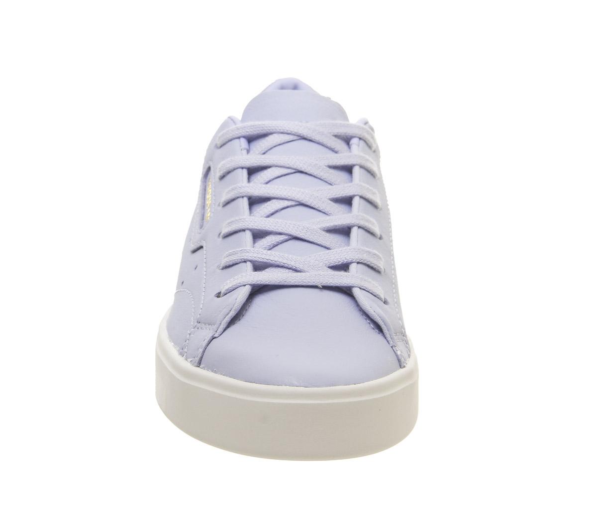 adidas Sleek Trainers Periwinkle Crystal White - Women's Trainers