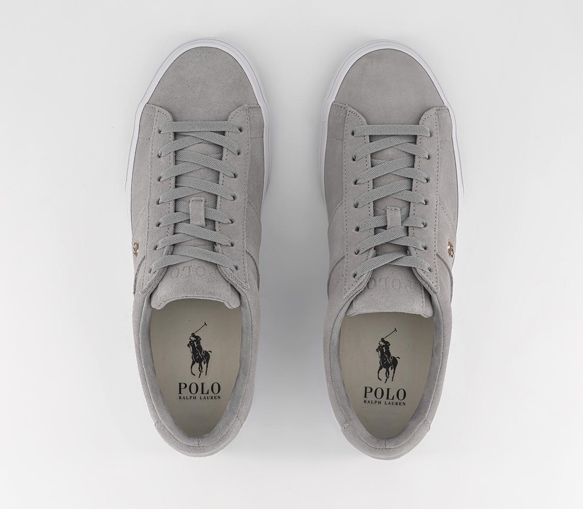 Polo Ralph Lauren Sayer Sneaker Trainers Channel Grey - Men's Trainers