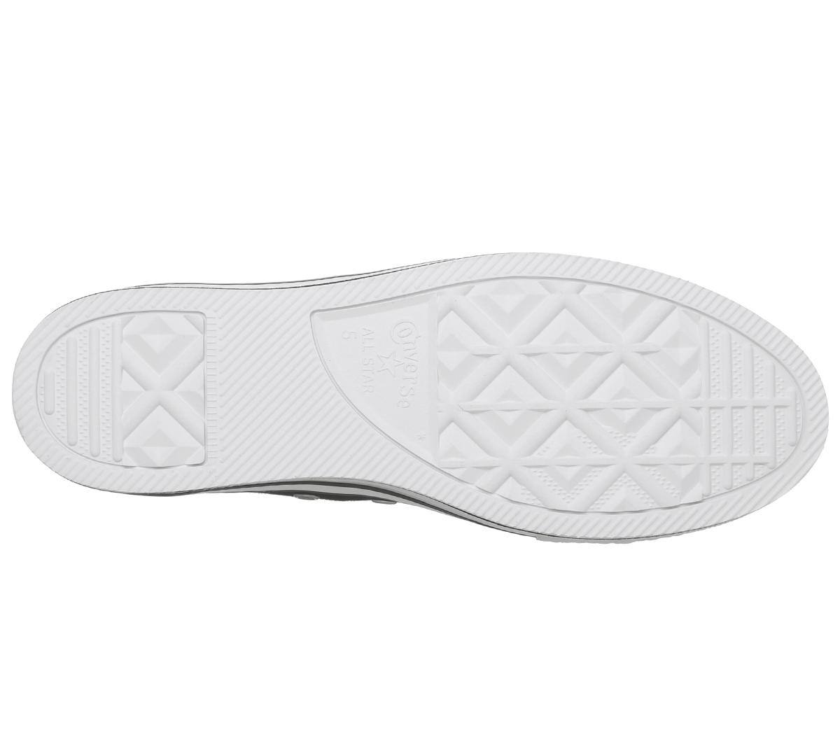Converse Chuck Taylor Platform Layer Ox Trainers Black White - Women's ...