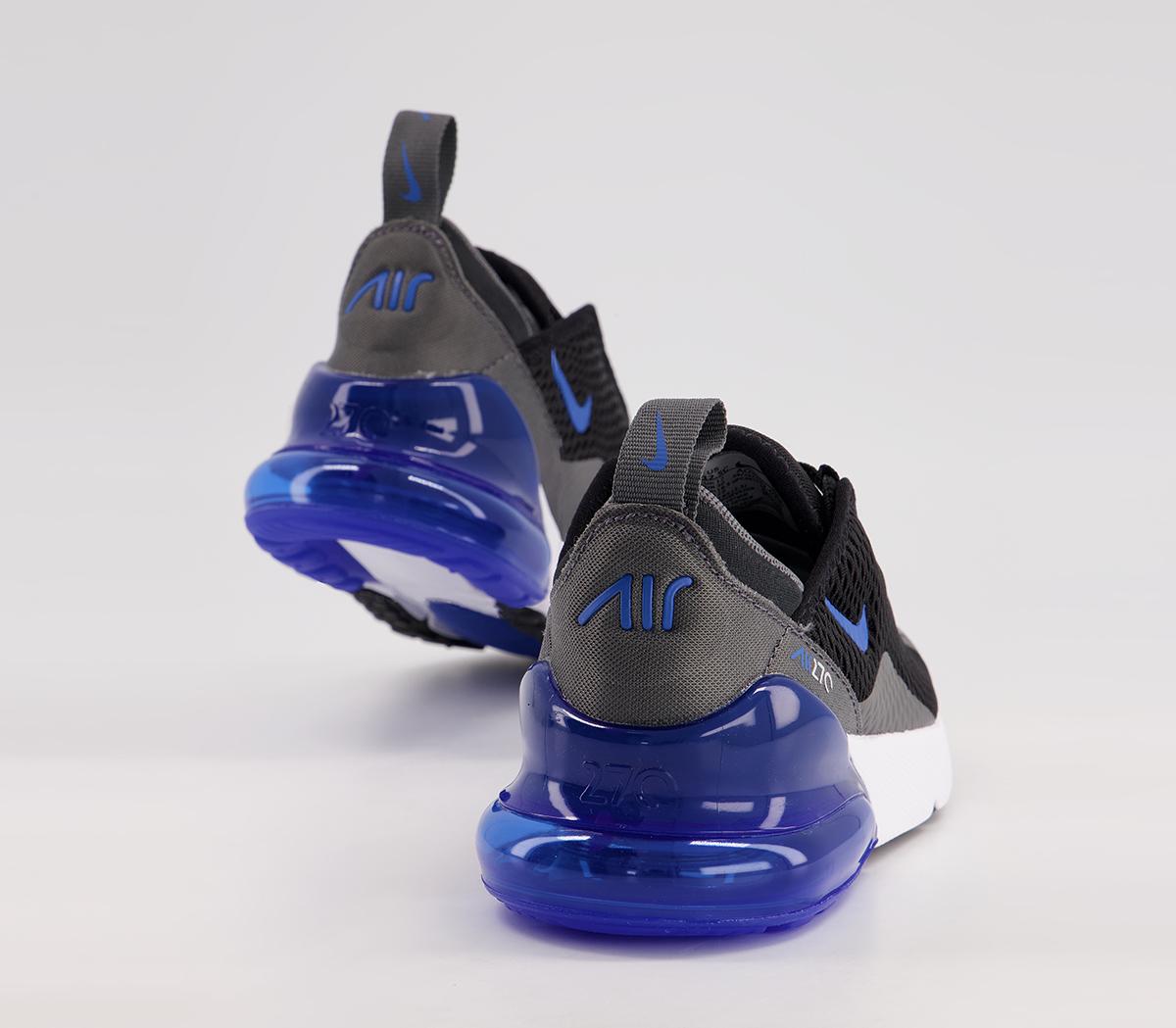 Nike Air Max 270 Ps Trainers Black Game Royal Iron Grey White - Unisex