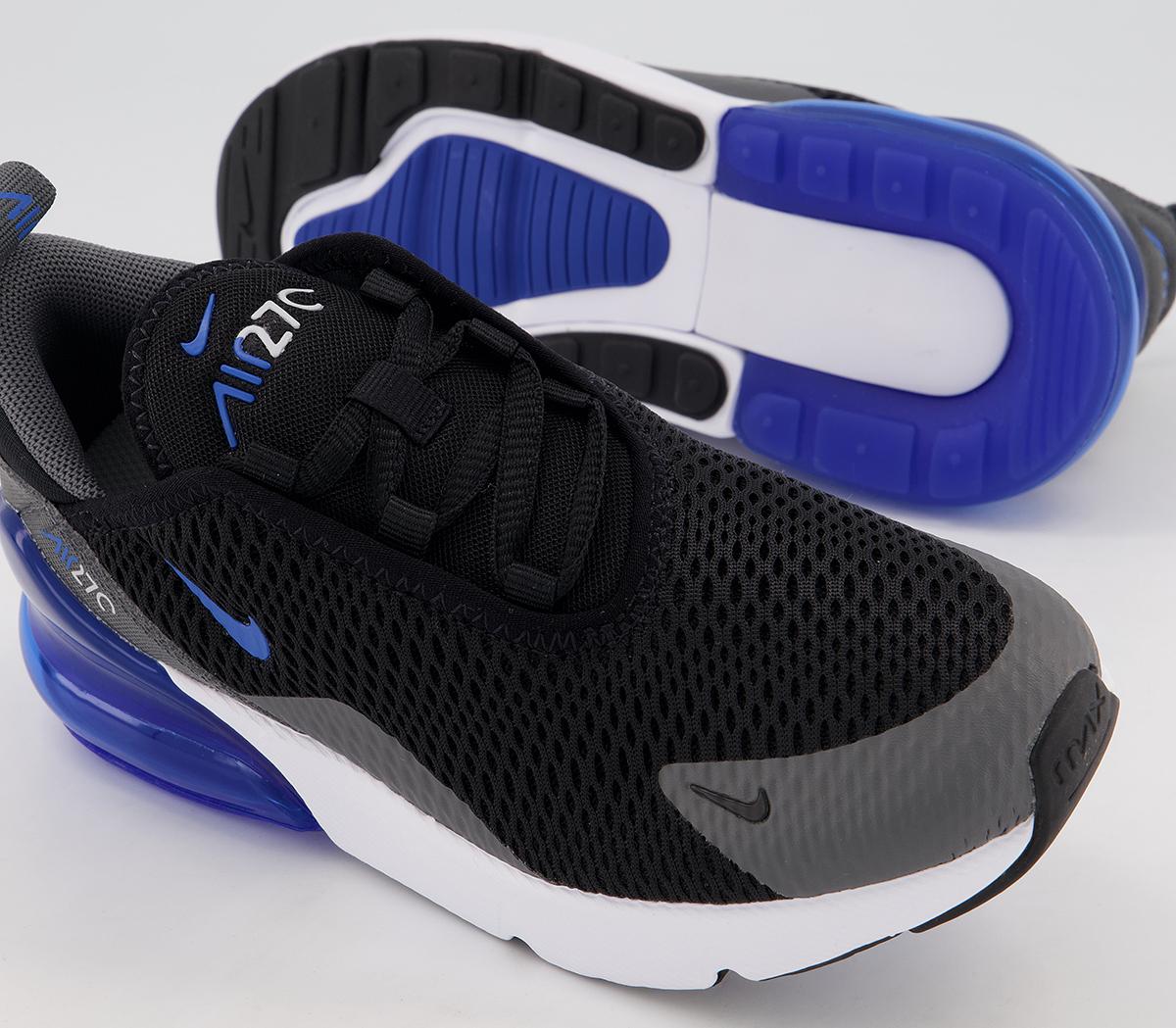 Nike Air Max 270 Ps Trainers Black Game Royal Iron Grey White - Unisex