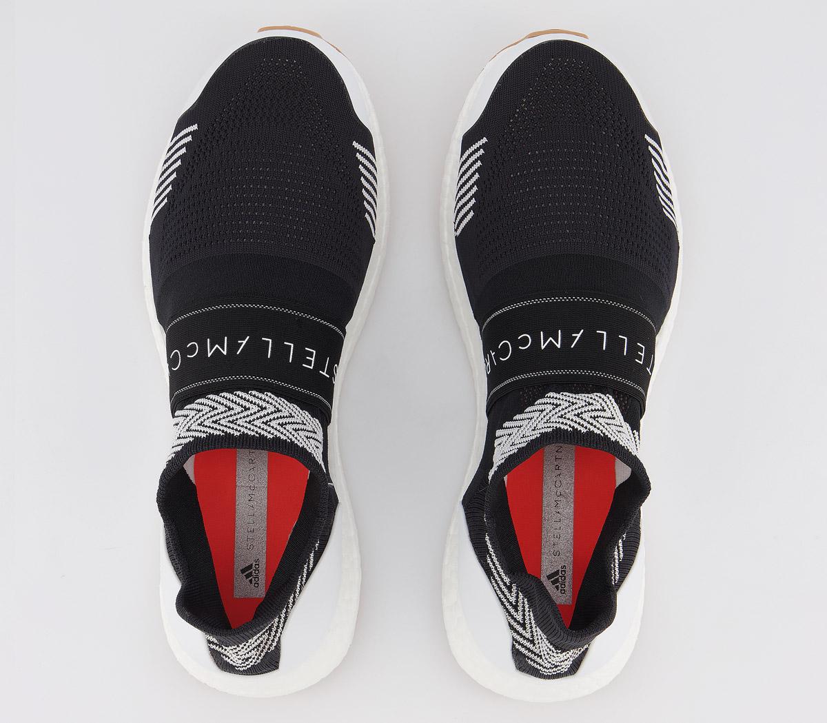 adidas Stella McCartney Ultraboost X 3.d Trainers Black White Solar ...