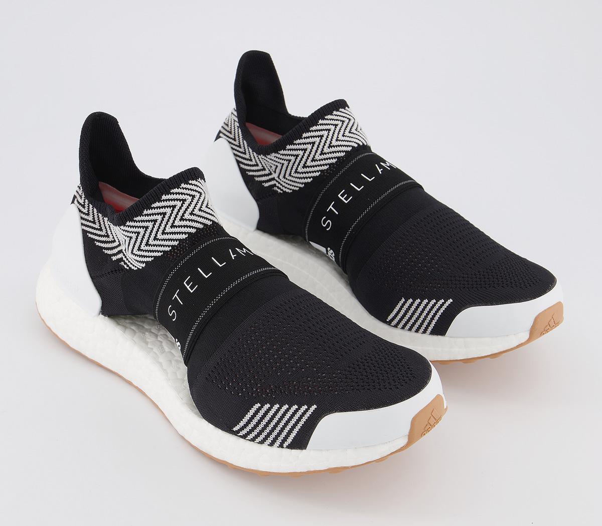 adidas Stella McCartney Ultraboost X 3.d Trainers Black White Solar ...