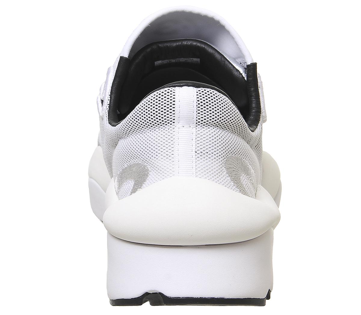 adidas Y-3 Y3 Ren Trainers White Black Silver Met - Unisex Sports