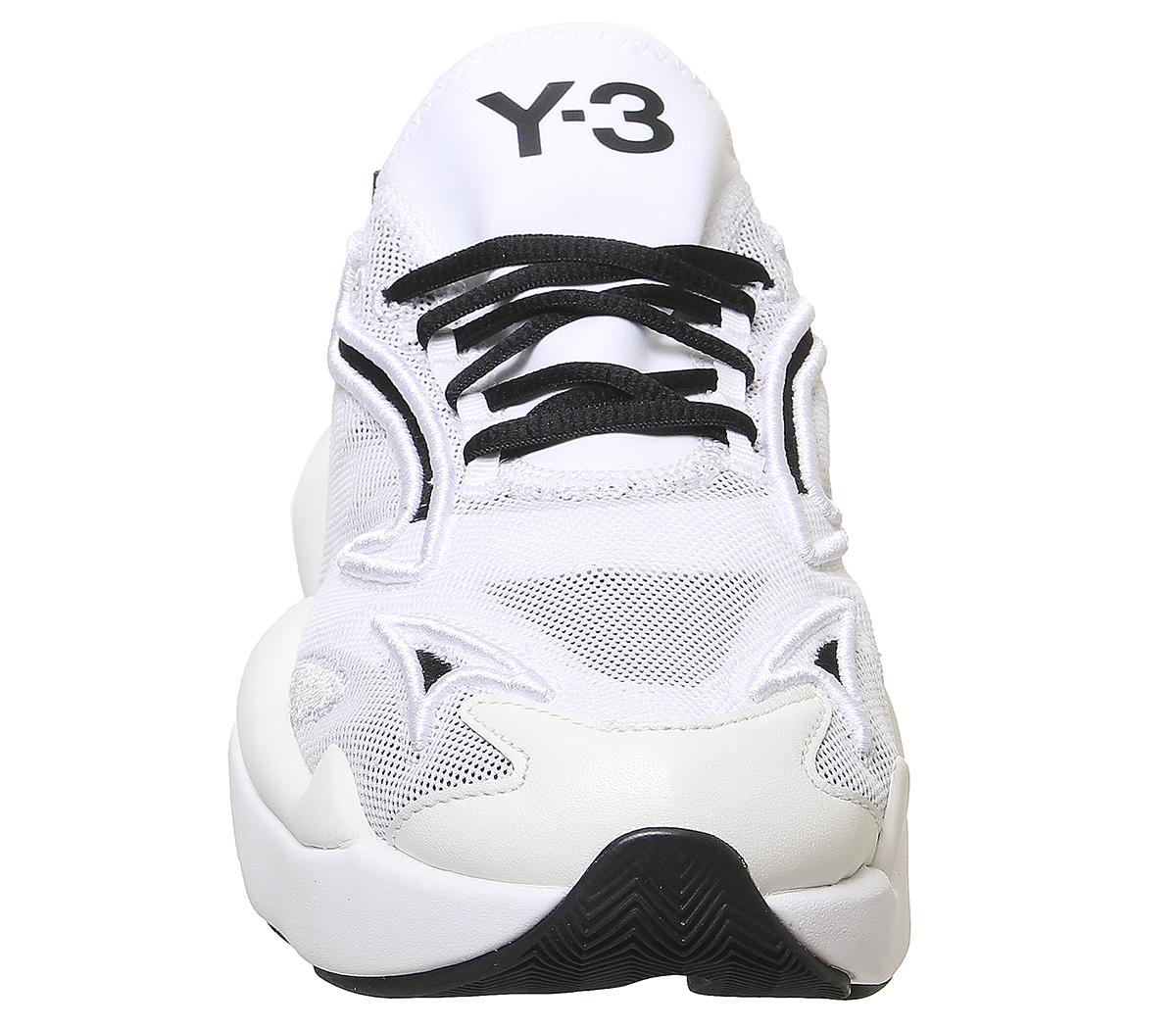 adidas Y-3 Y3 Ren Trainers White Black Silver Met - Unisex Sports