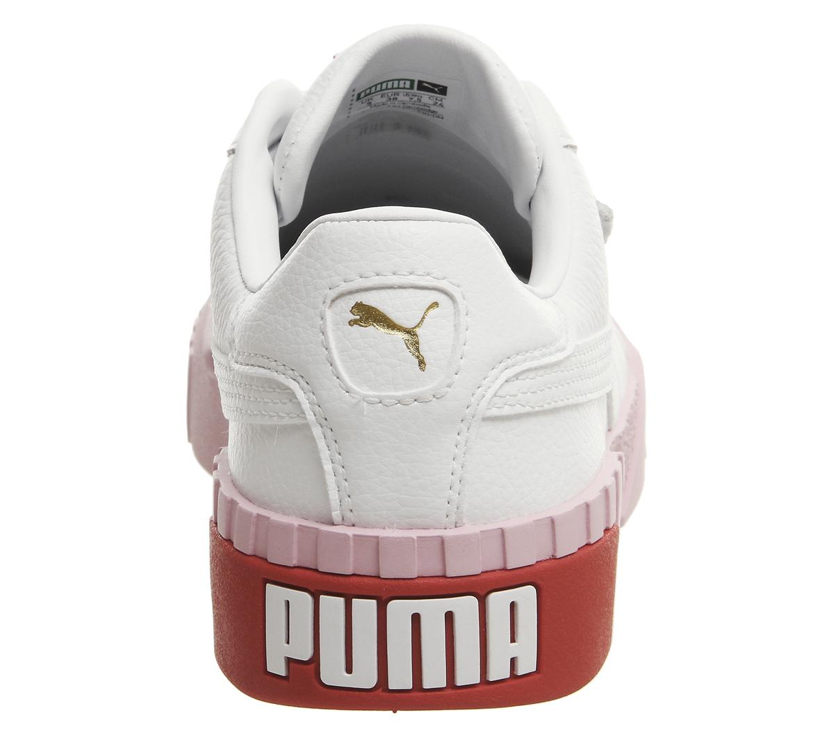 PUMA Cali Trainers Puma White Pink - Women's Trainers