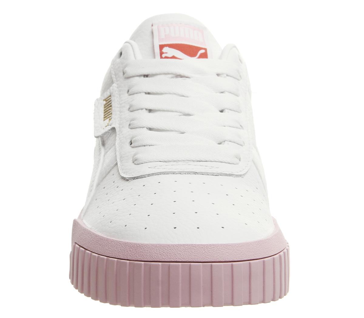 PUMA Cali Trainers Puma White Pink - Women's Trainers