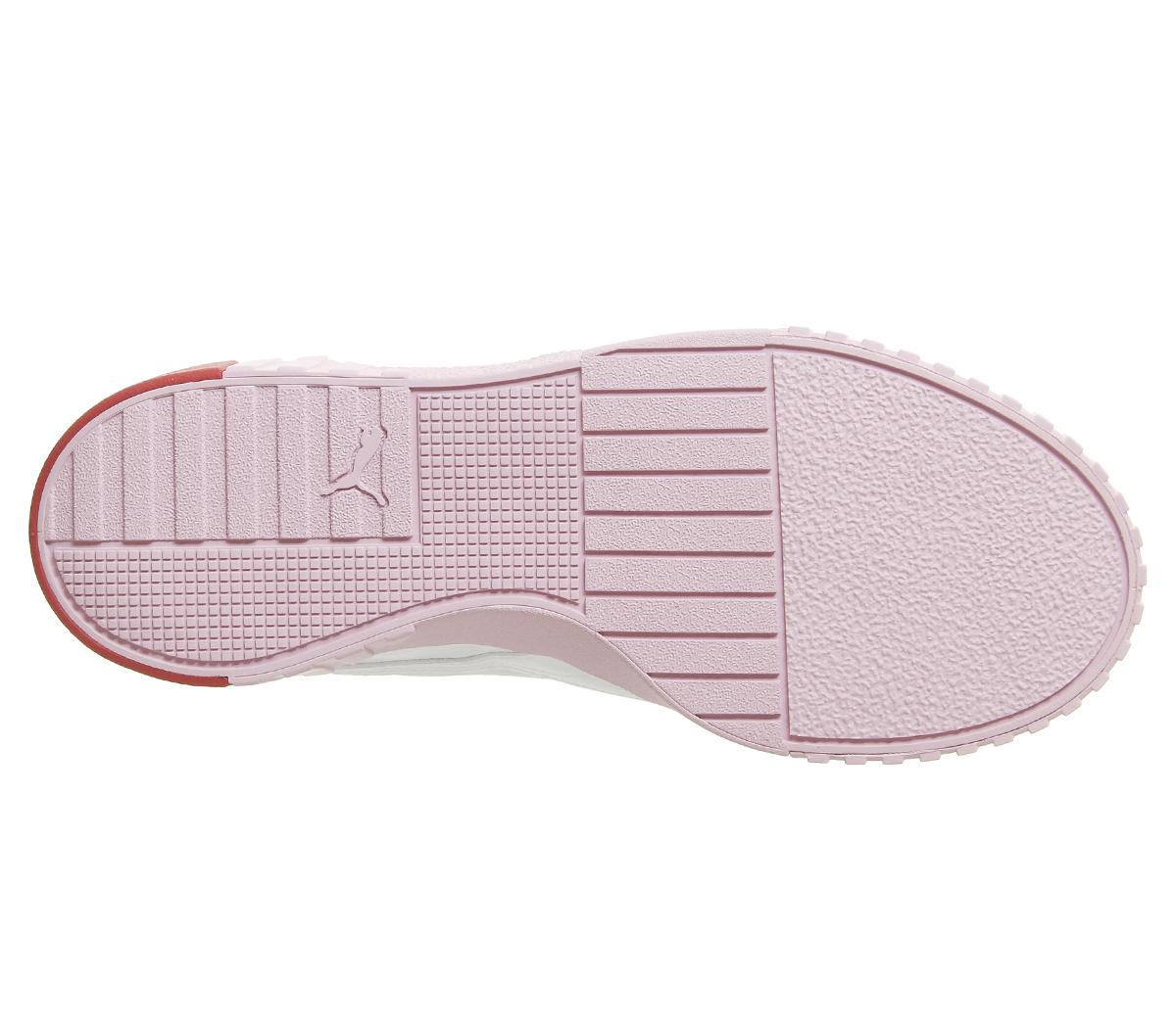 PUMA Cali Trainers Puma White Pink - Women's Trainers
