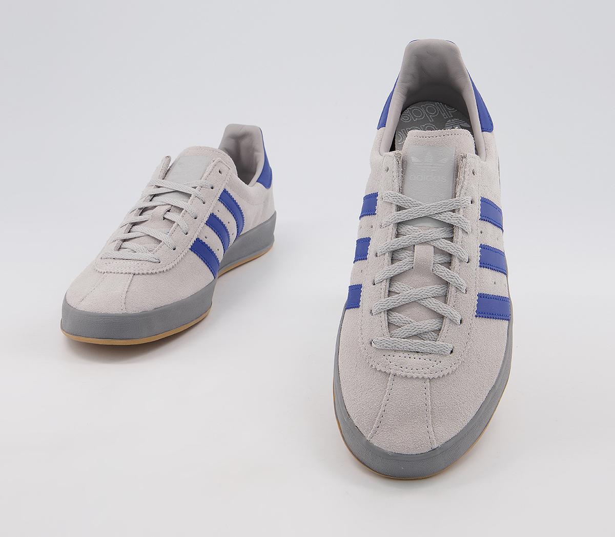 adidas Broomfield Trainers Grey Grey Royal Blue Gum Exclusive - Men's ...