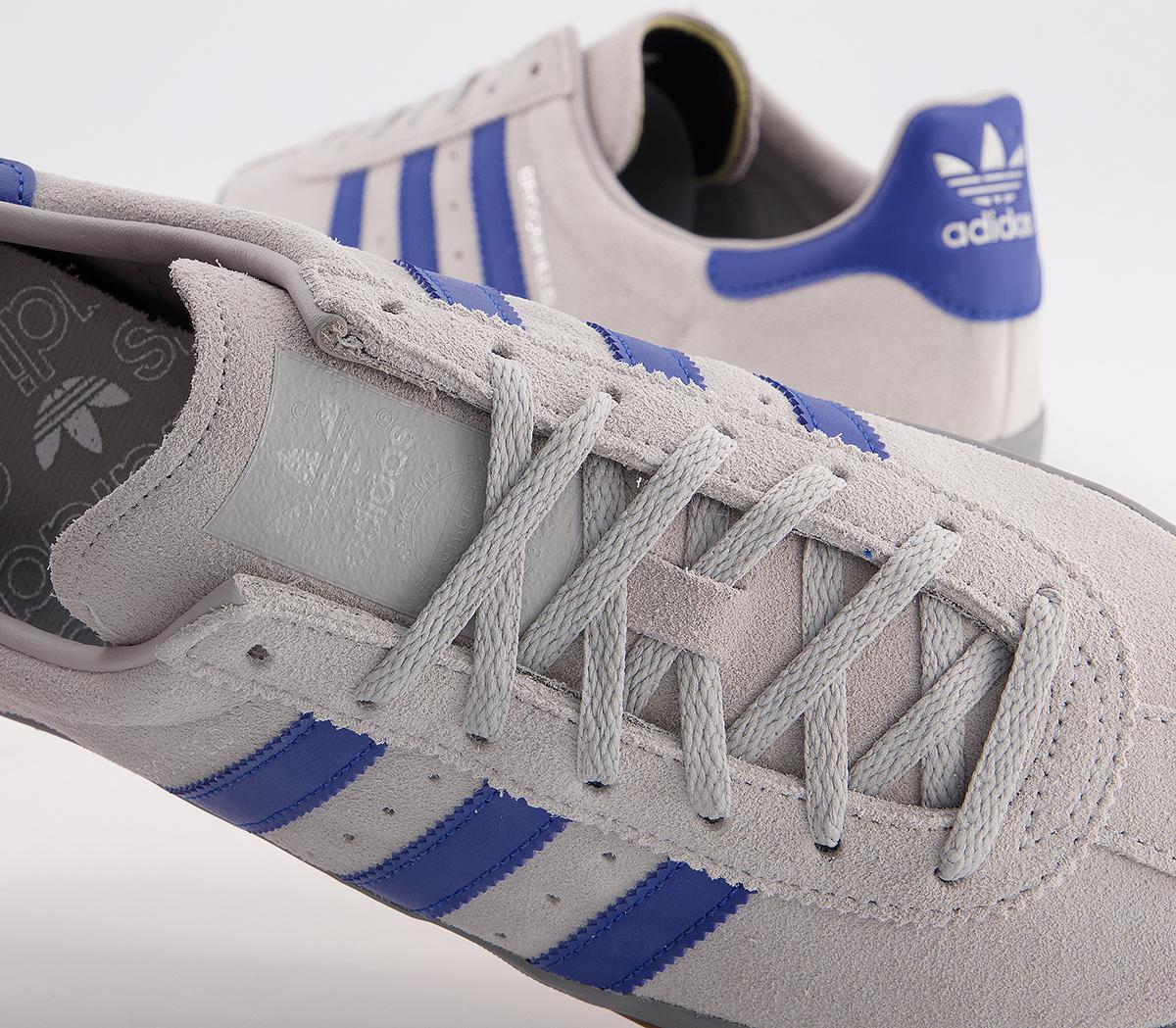adidas Broomfield Trainers Grey Grey Royal Blue Gum Exclusive - Men's ...