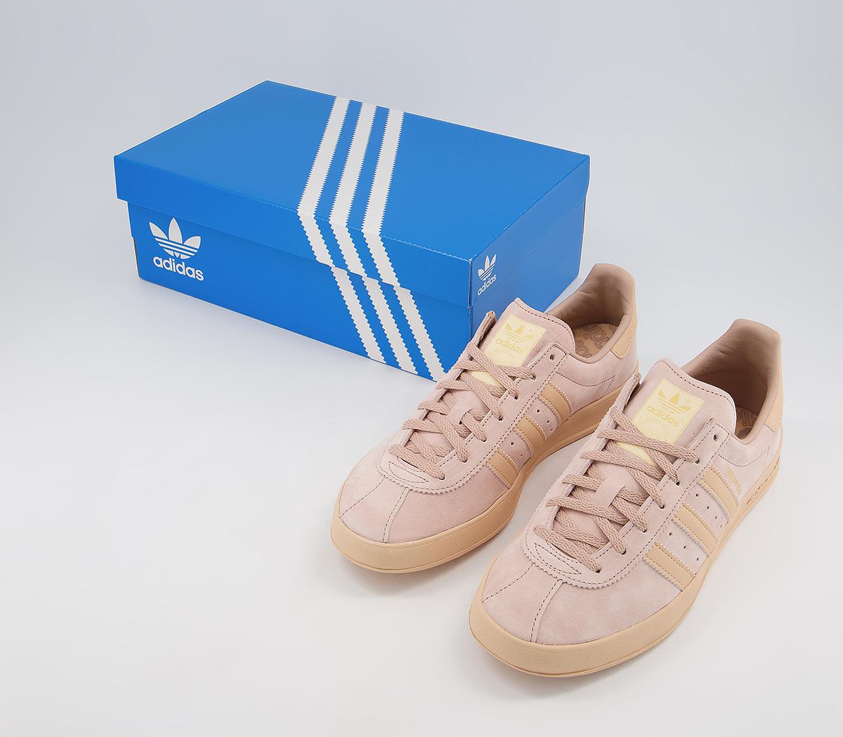 adidas Broomfield Trainers Ash Pearl Gold Metallic - Men's Terrace Trainers