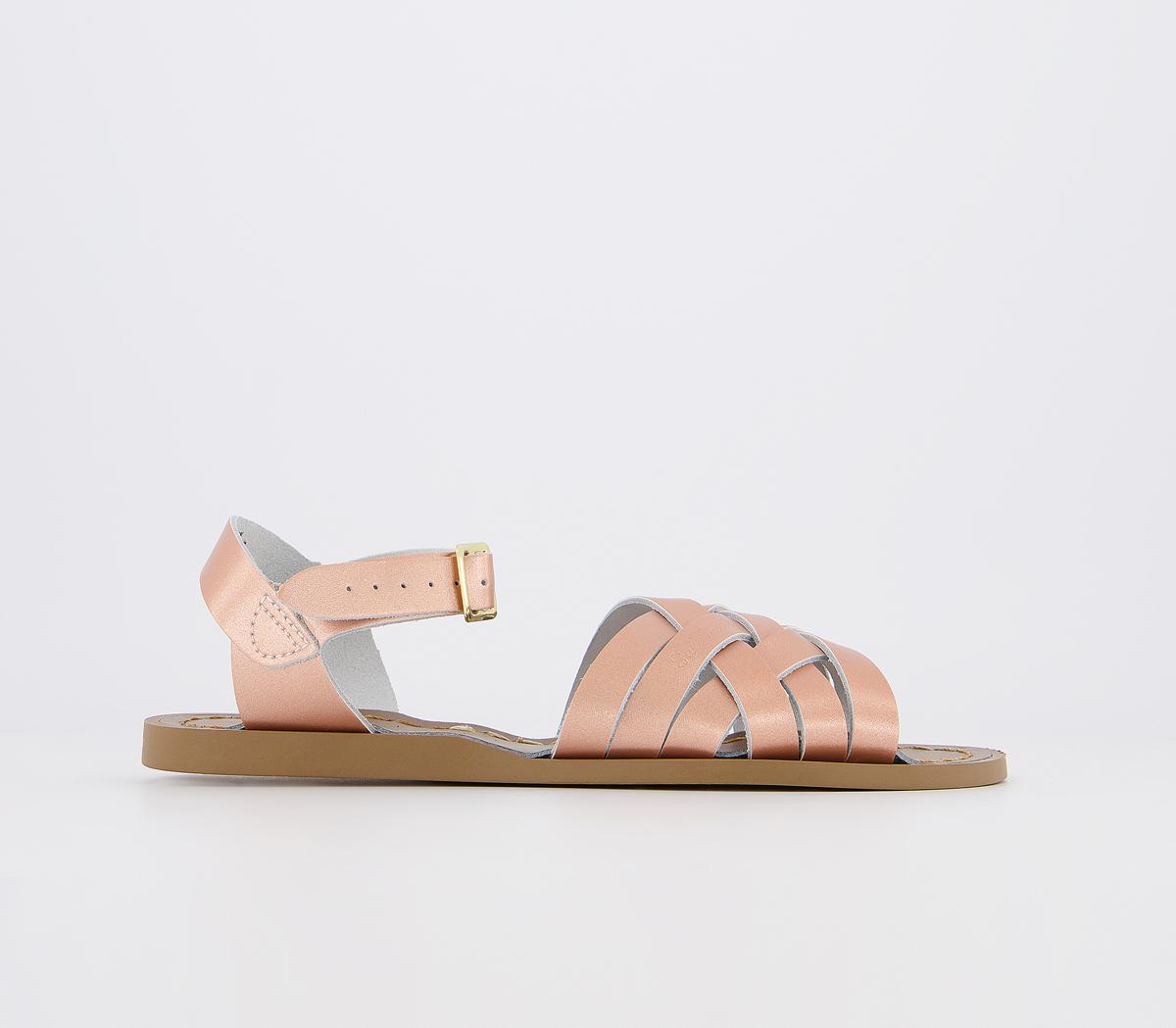Salt-Water Retro Sandals Rose Gold - Women’s Sandals