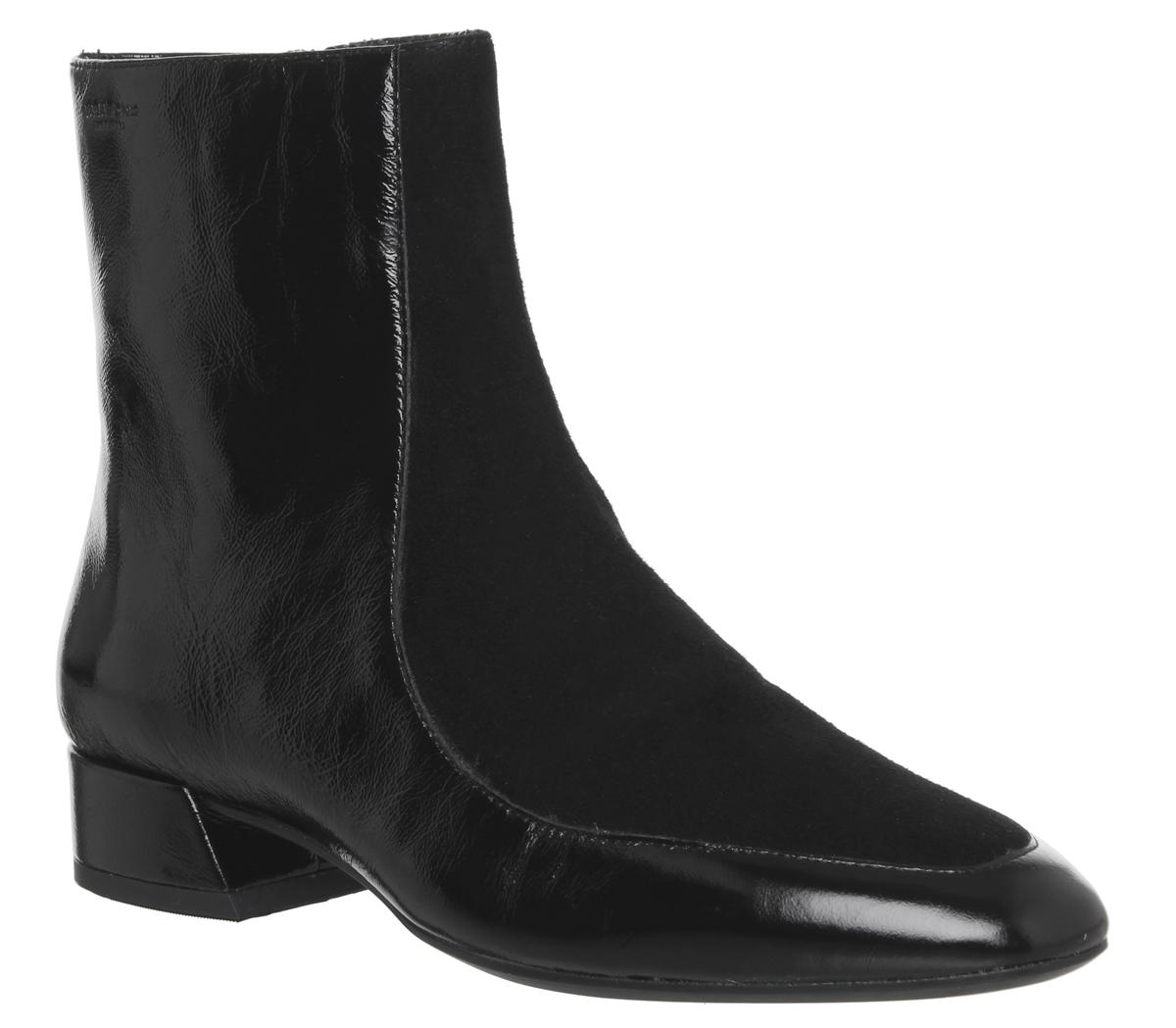 Vagabond Shoemakers Joyce Ankle Boots Black Suede Comb - Women's Ankle ...