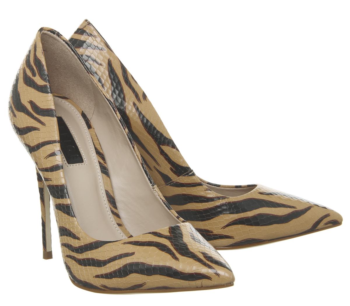 OFFICE Highbeam Pointed Court Heels Tiger - High Heels