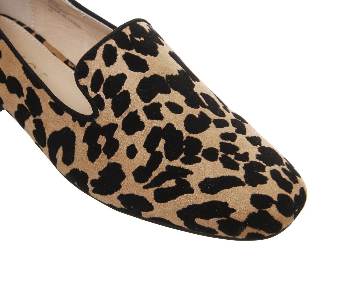 OFFICE Floating Slippers Leopard - Flat Shoes for Women