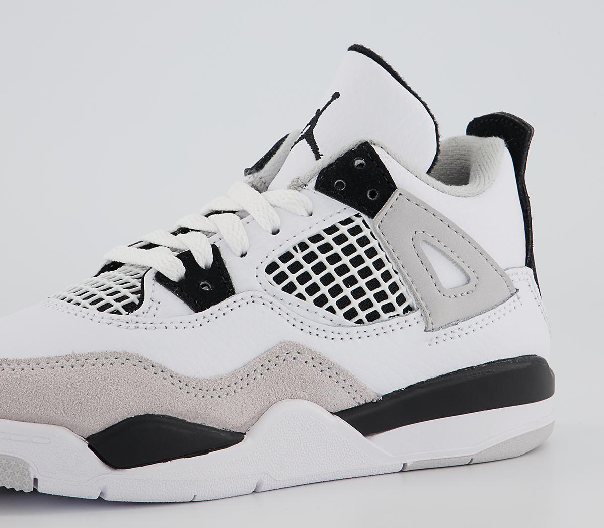 Jordan Air Jordan 4 Ps Trainers White Black Neutral Grey - Unisex
