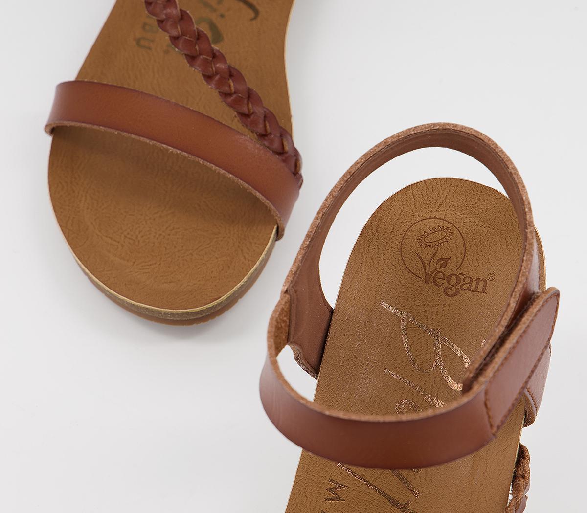 Blowfish Malibu Goya Sandals Scotch - Women's Vegan Shoes
