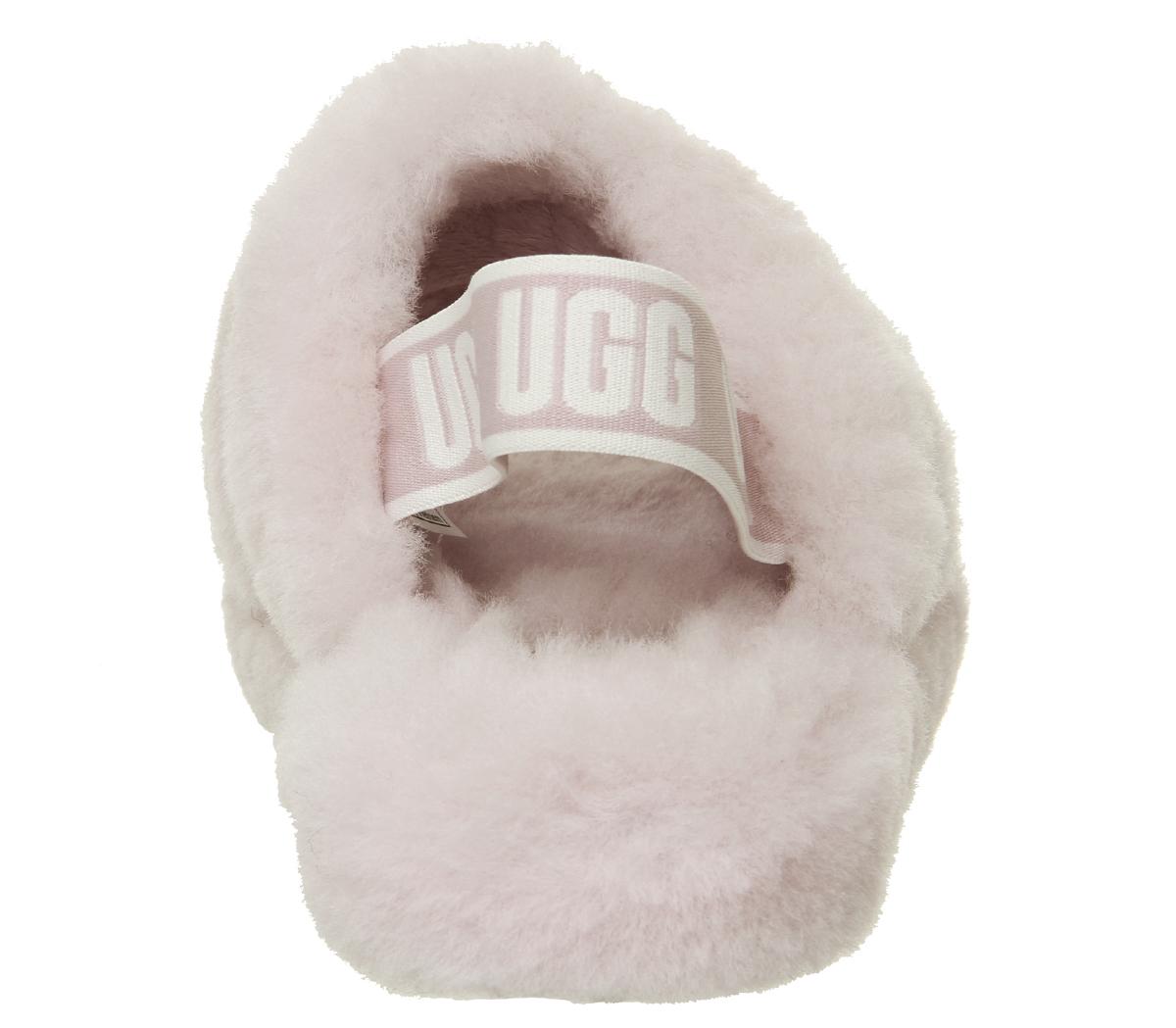 UGG Fluff Yeah Slides Youth Seashell Pink - Unisex