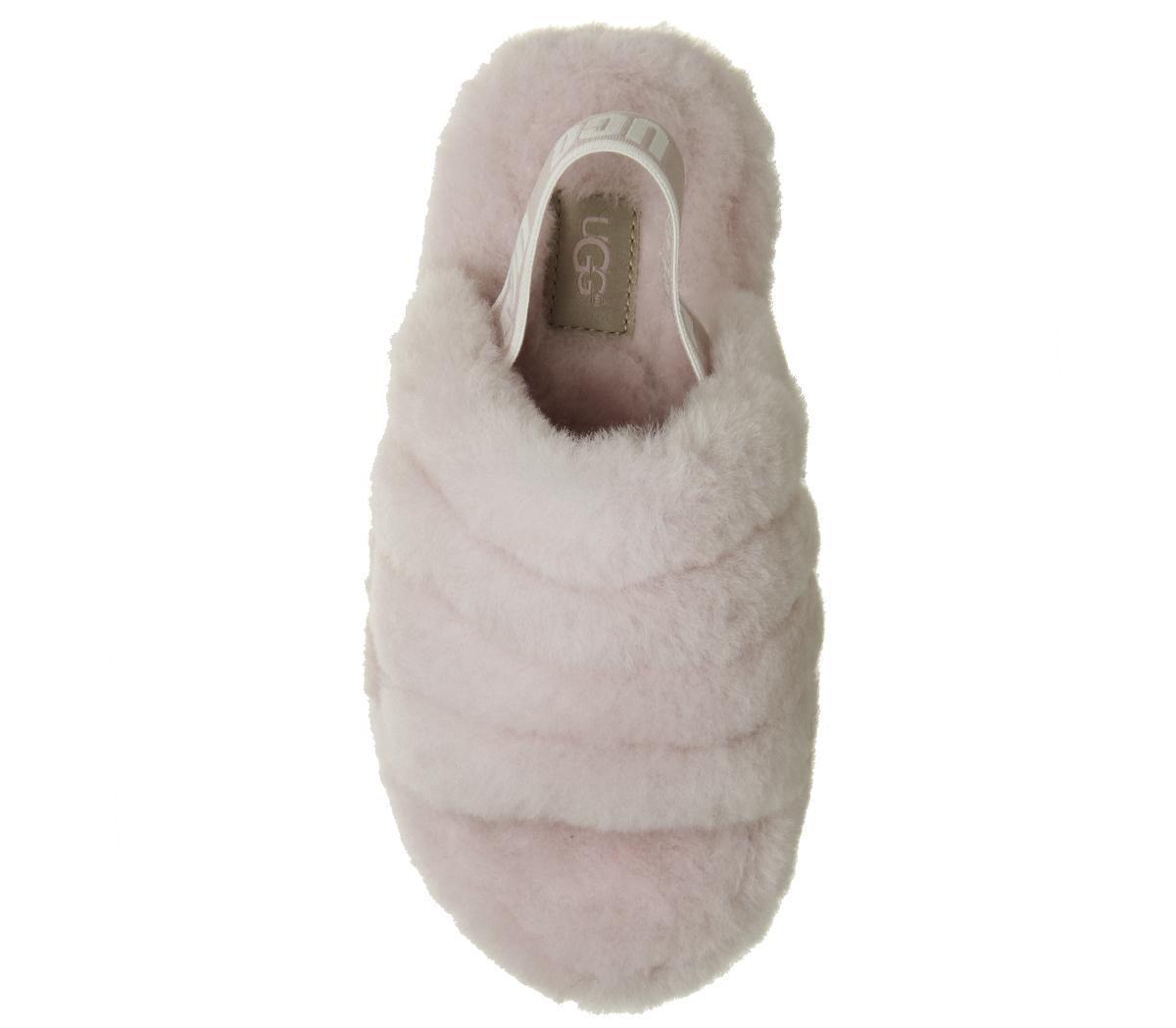 UGG Fluff Yeah Slides Youth Seashell Pink - Unisex