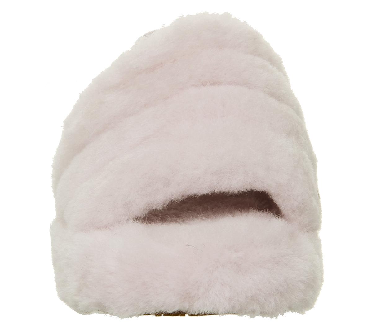 UGG Fluff Yeah Slides Youth Seashell Pink - Unisex