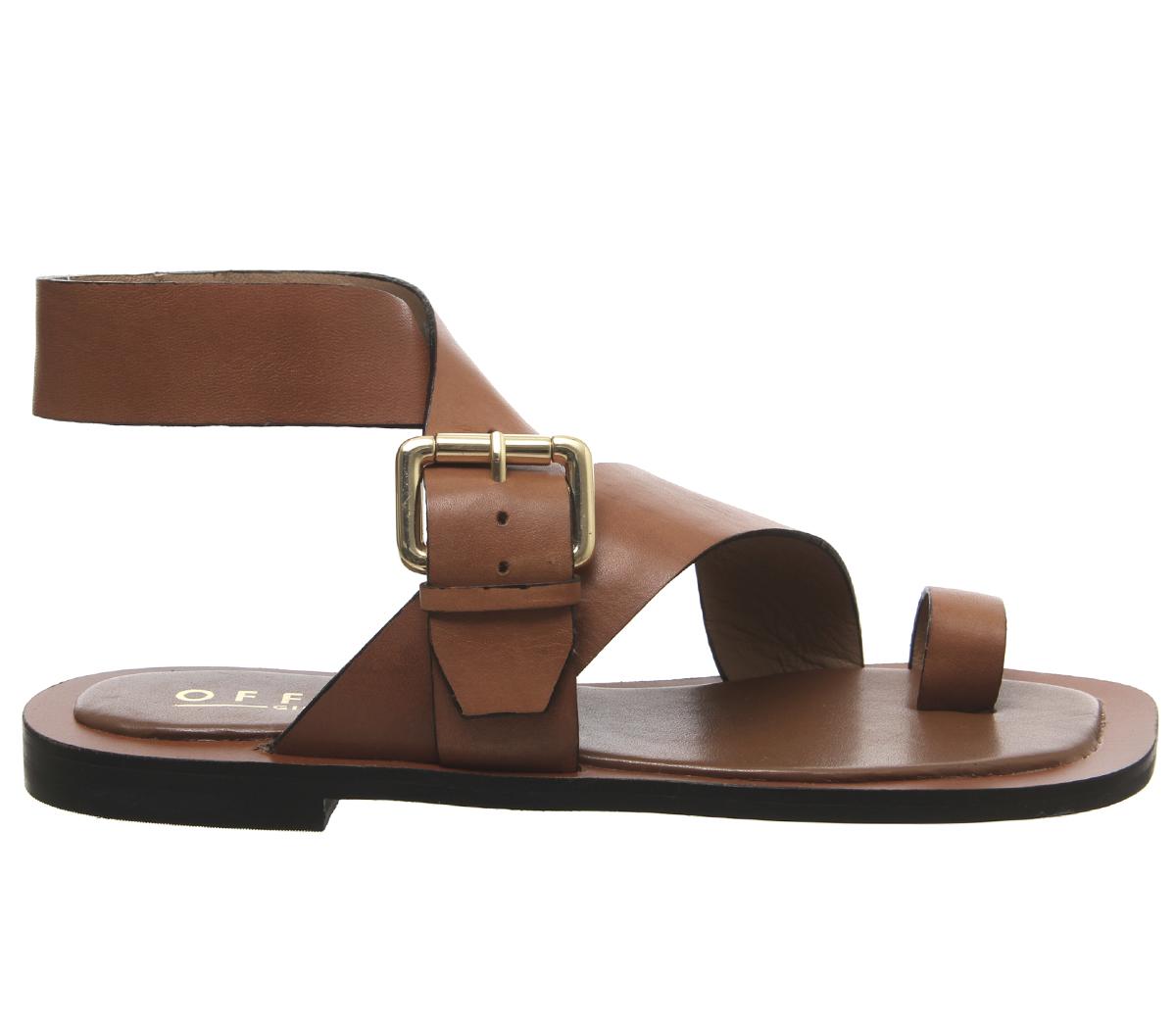 OFFICE Serenity Sandals Tan Leather - Women’s Sandals