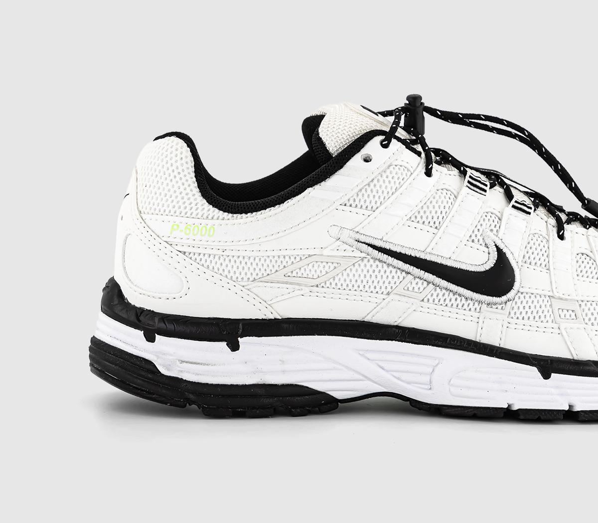 Nike P-6000 Trainers Sea Glass Black Lime Blast - Men's Trainers