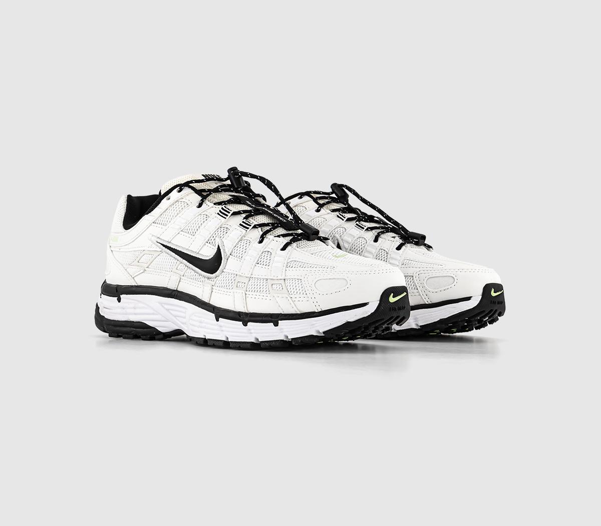 Nike P-6000 Trainers Sea Glass Black Lime Blast - Men's Trainers