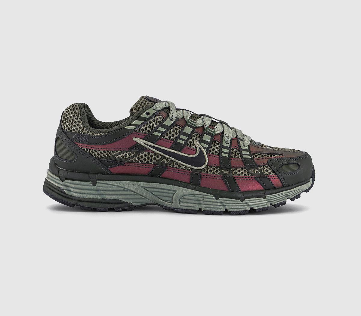 Click here for Nike Womens P-6000 Trainers Sequoia Black Cargo Kh... prices