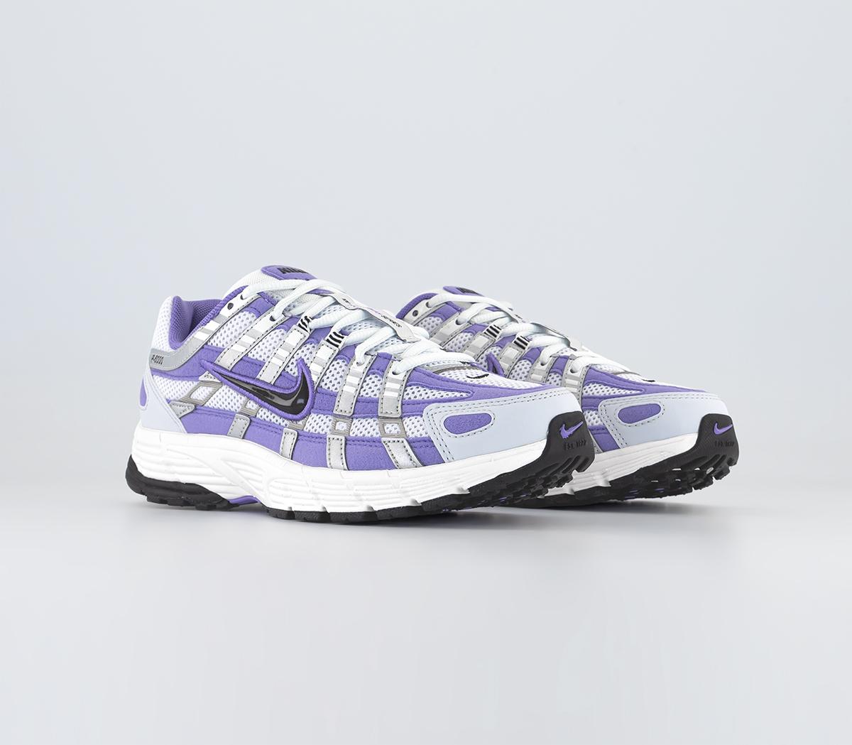 Nike P-6000 Trainers Space Purple Black Summit White - Women's Trainers