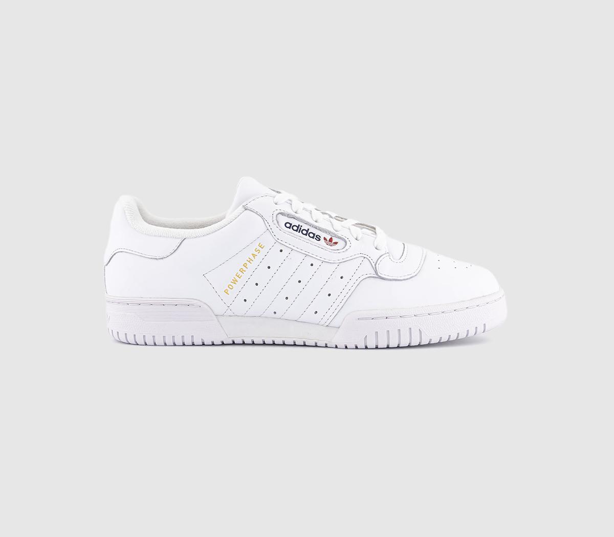 Click here for adidas Mens Powerphase Trainers White  7 prices