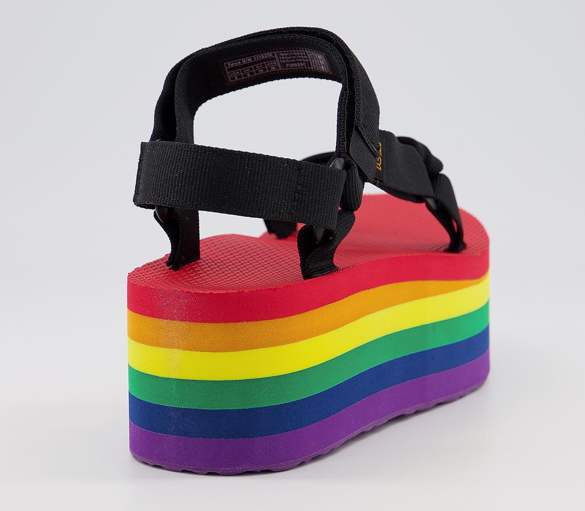 Teva Flatform Universal Sandals Pride Rainbow - Women’s Sandals
