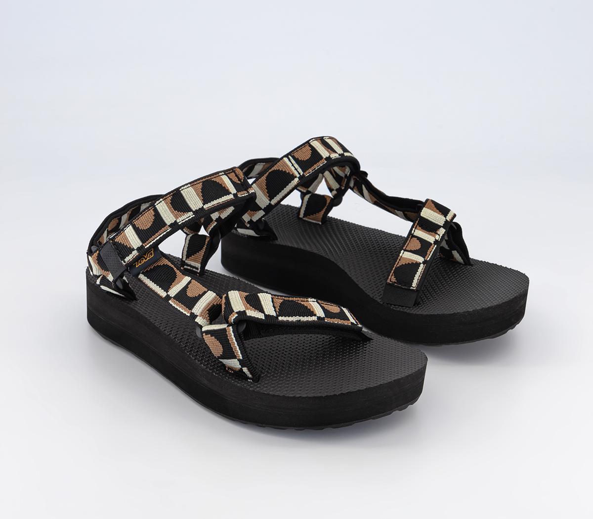 Teva Midform Universal Sandals Bounce Black Lion - Women’s Sandals