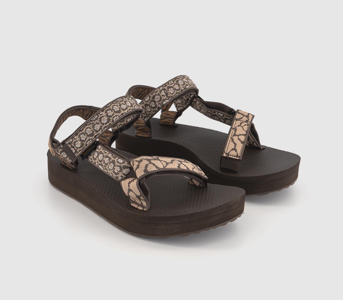 Teva Midform Universal Sandals Gemina Maple Sugar - Women’s Sandals