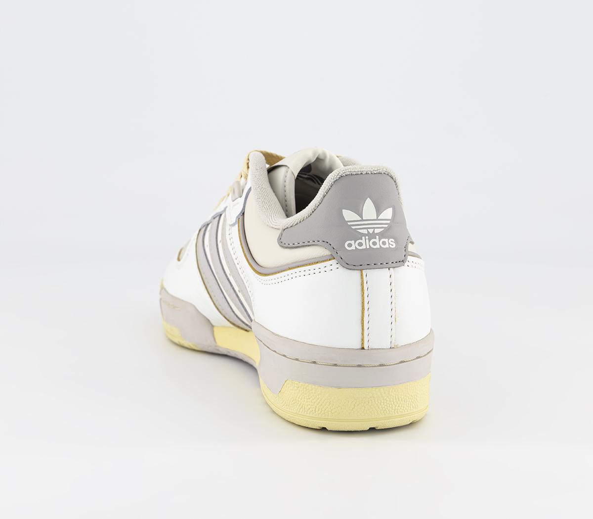 adidas Rivalry Low Trainers Grey Two White - Men's Trainers