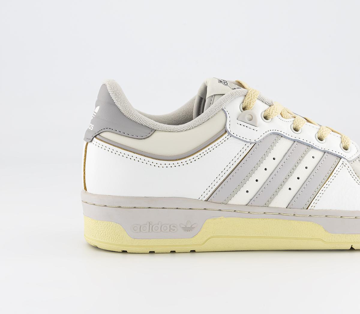 adidas Rivalry Low Trainers Grey Two White - Men's Trainers