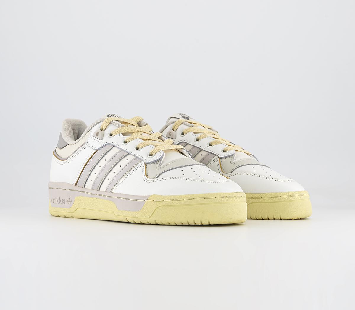 adidas Rivalry Low Trainers Grey Two White - Men's Trainers