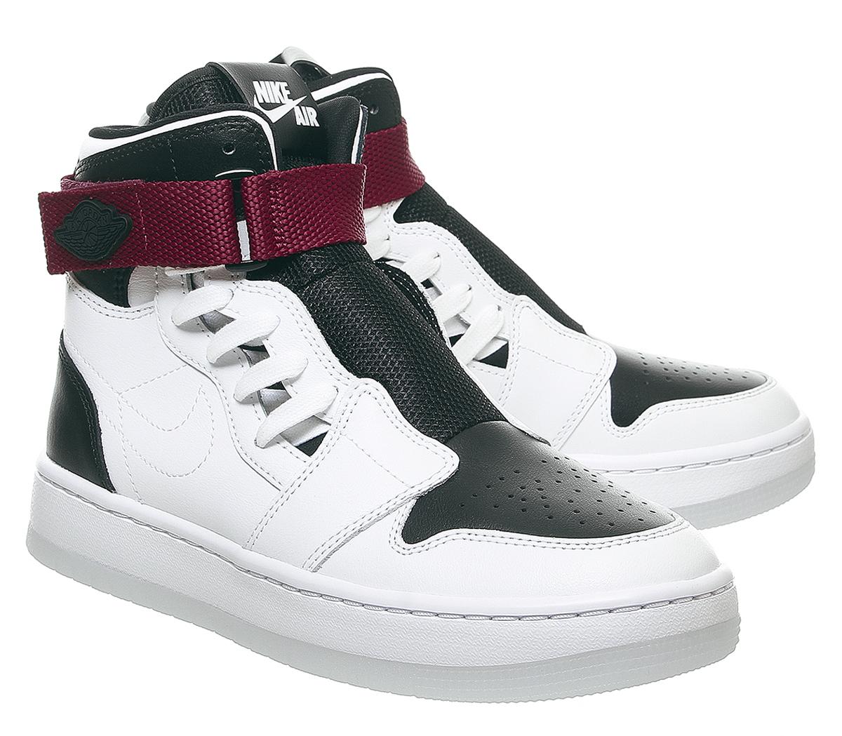 Jordan Air Jordan 1 Nova Xx Trainers White Black Noble Red F - Women's ...