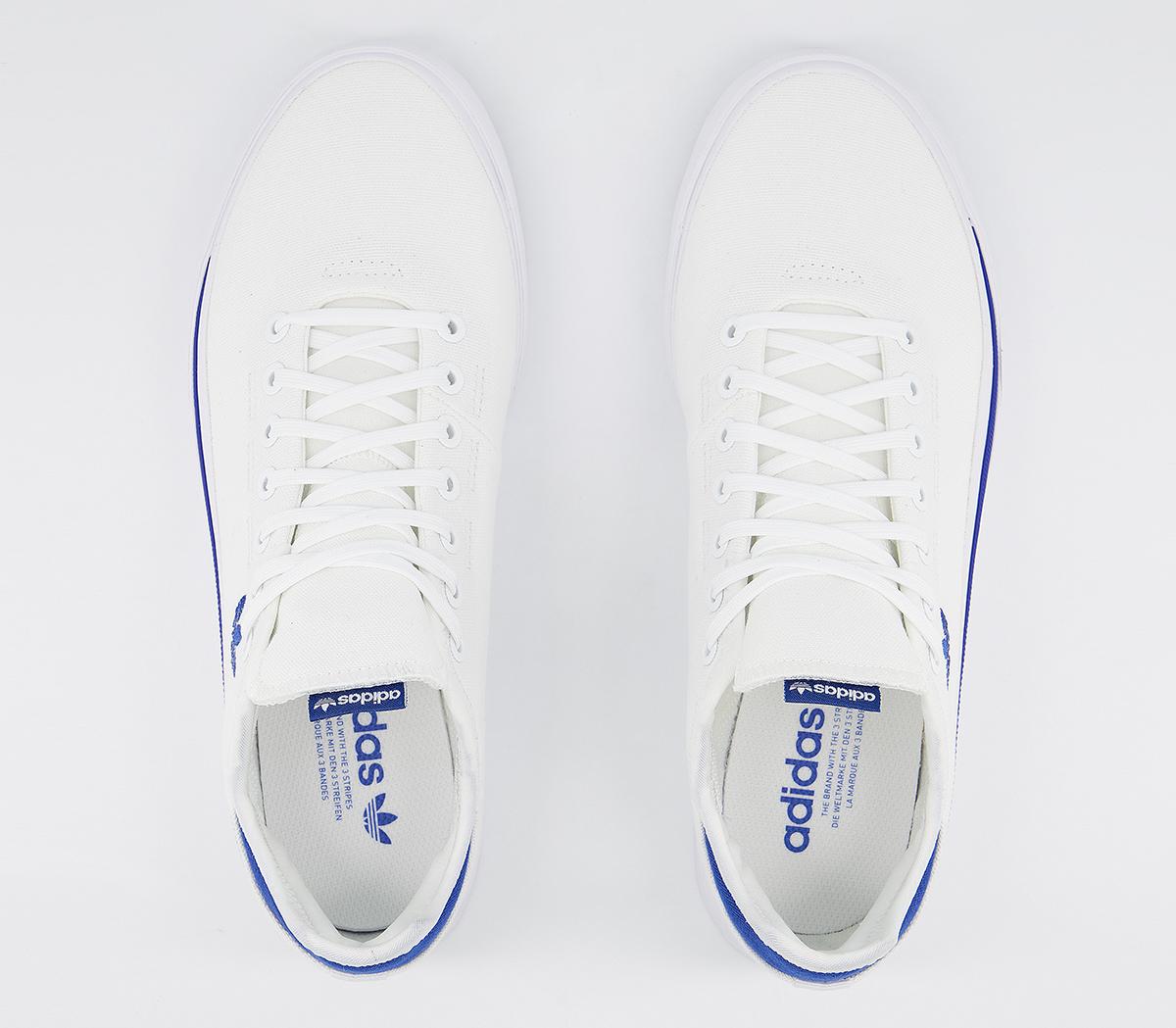 adidas Sabalo Trainers White White Team Royal Blue - Unisex Sports