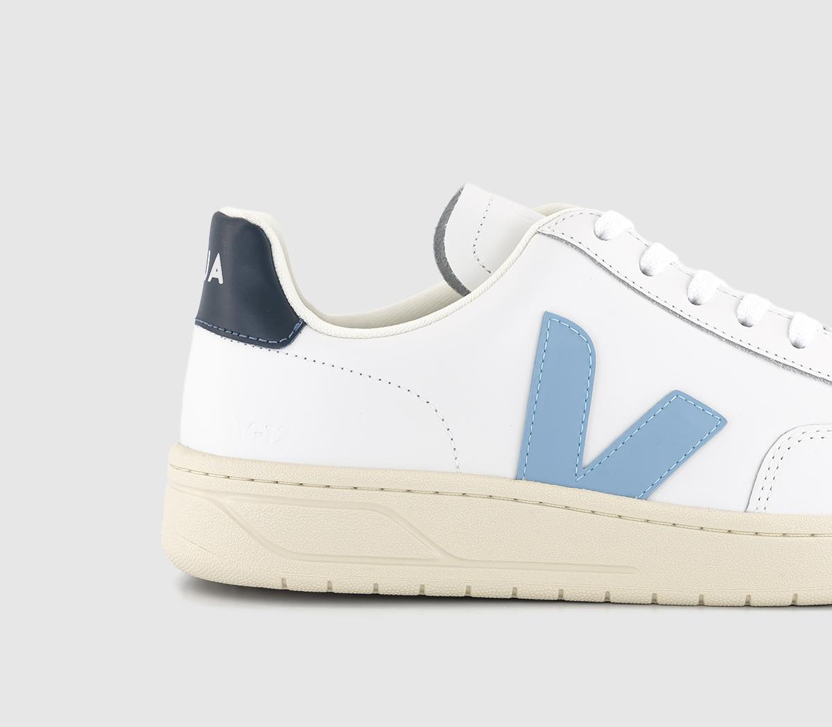 VEJA V-12 Trainers Extra White Steel Nautico - Men's Trainers
