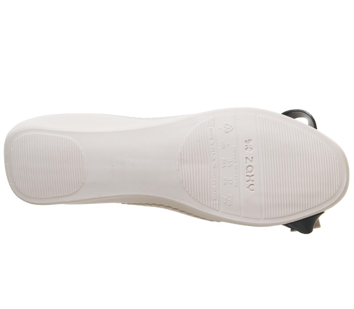 Zaxy Start Ribbon Bow Pumps Ivory - Flat Shoes for Women