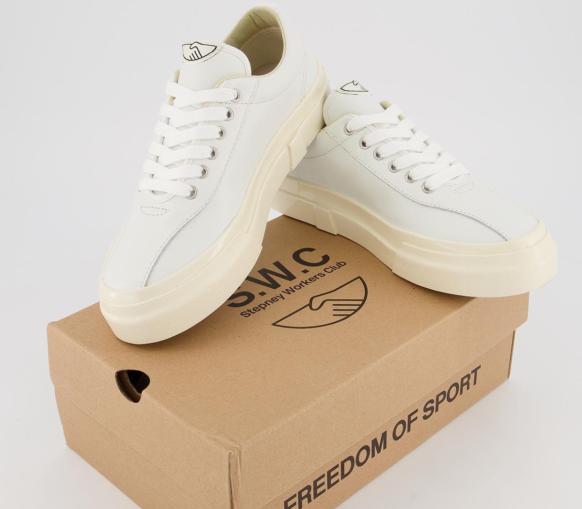 Stepney Workers Club Dellow White Leather F
