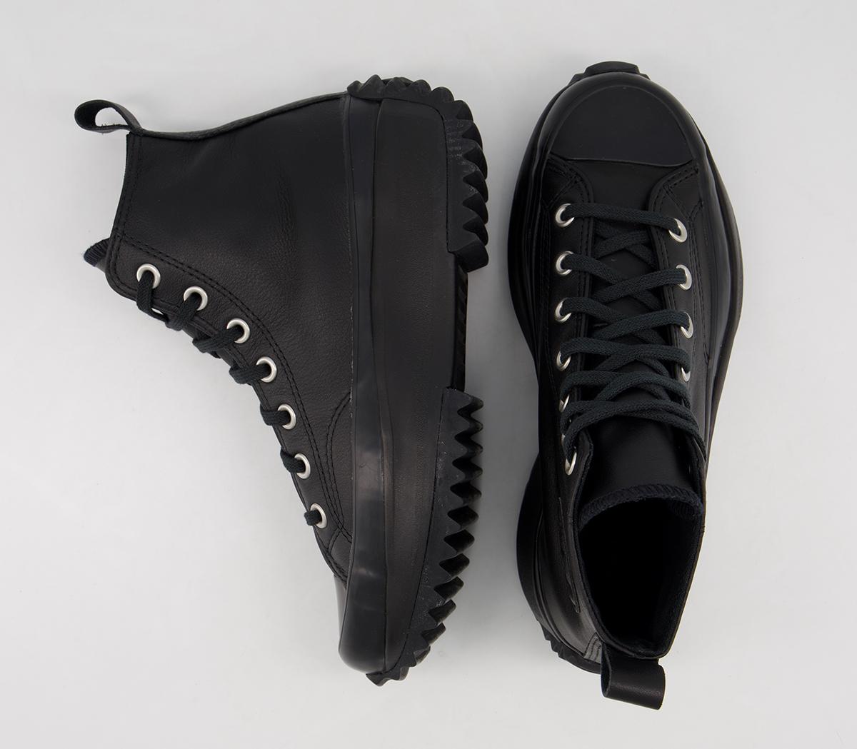 Converse Runstar Hike Trainers Black Mono - Unisex Sports