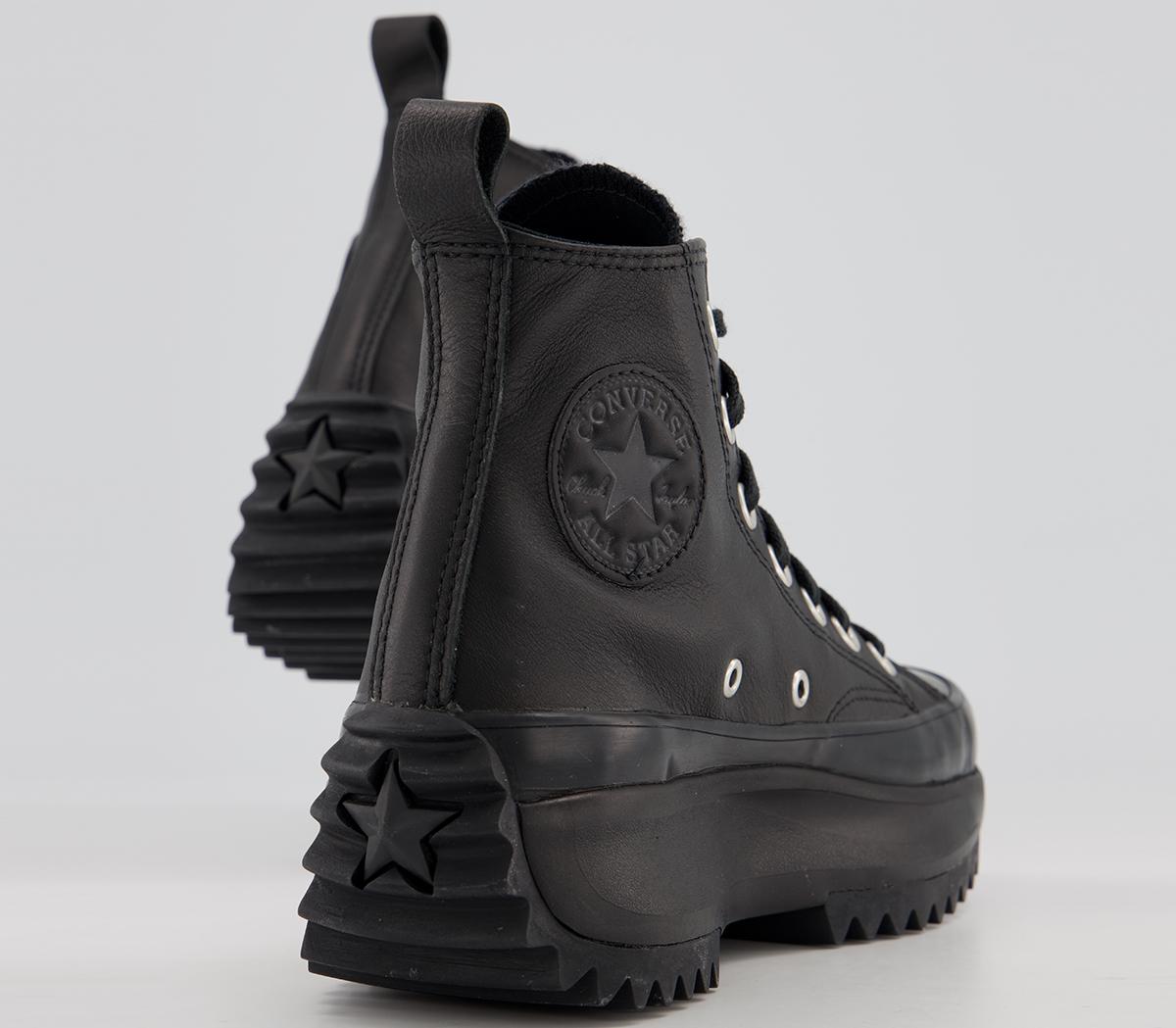 Converse Runstar Hike Trainers Black Mono - Unisex Sports