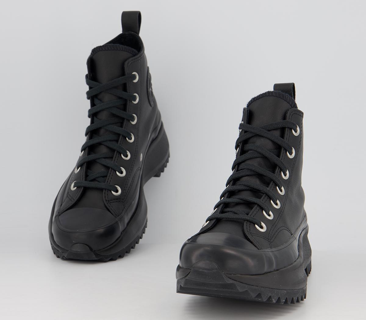 Converse Runstar Hike Trainers Black Mono - Unisex Sports