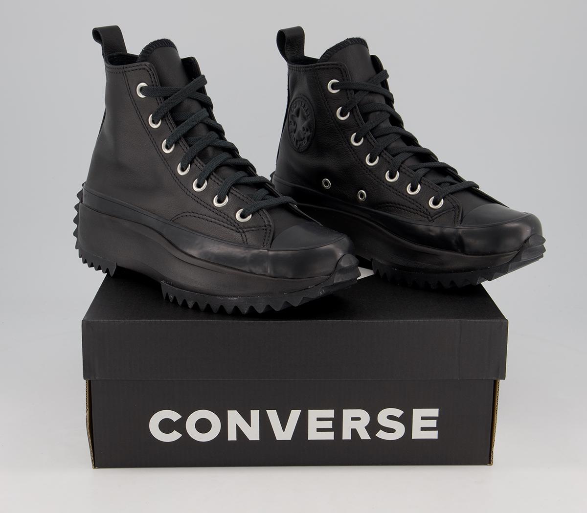 Converse Runstar Hike Trainers Black Mono - Unisex Sports