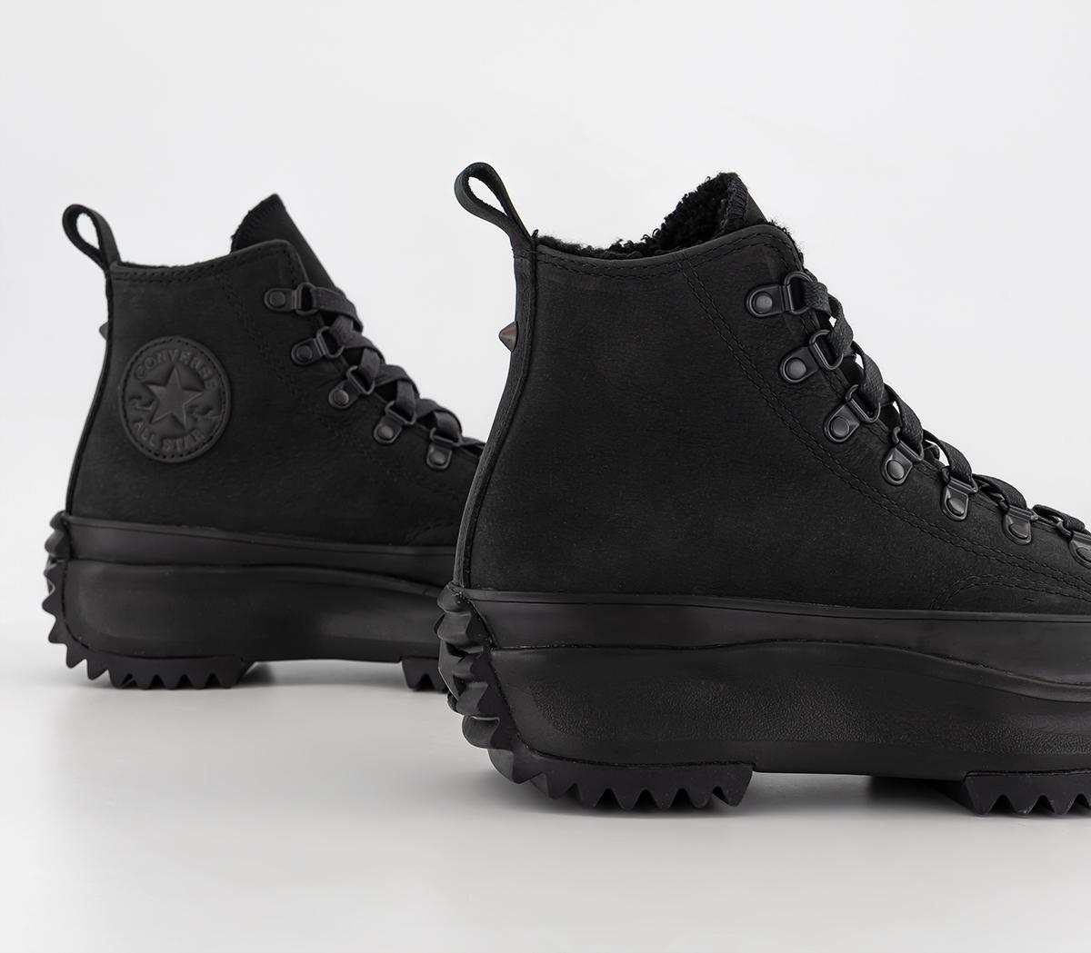 Converse Run Star Hike Platform Trainers Black - Women's Trainers