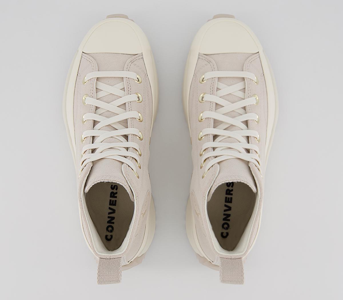 Converse Run Star Hike Platform Trainers Desert Sand Egret Egret ...