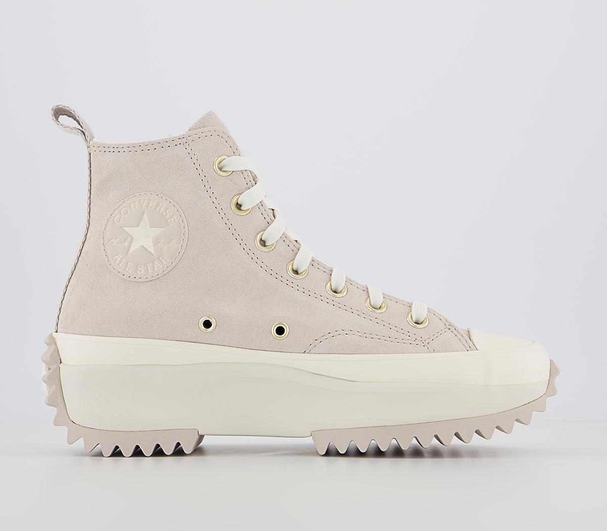 Converse Run Star Hike Platform Trainers Desert Sand Egret Egret ...