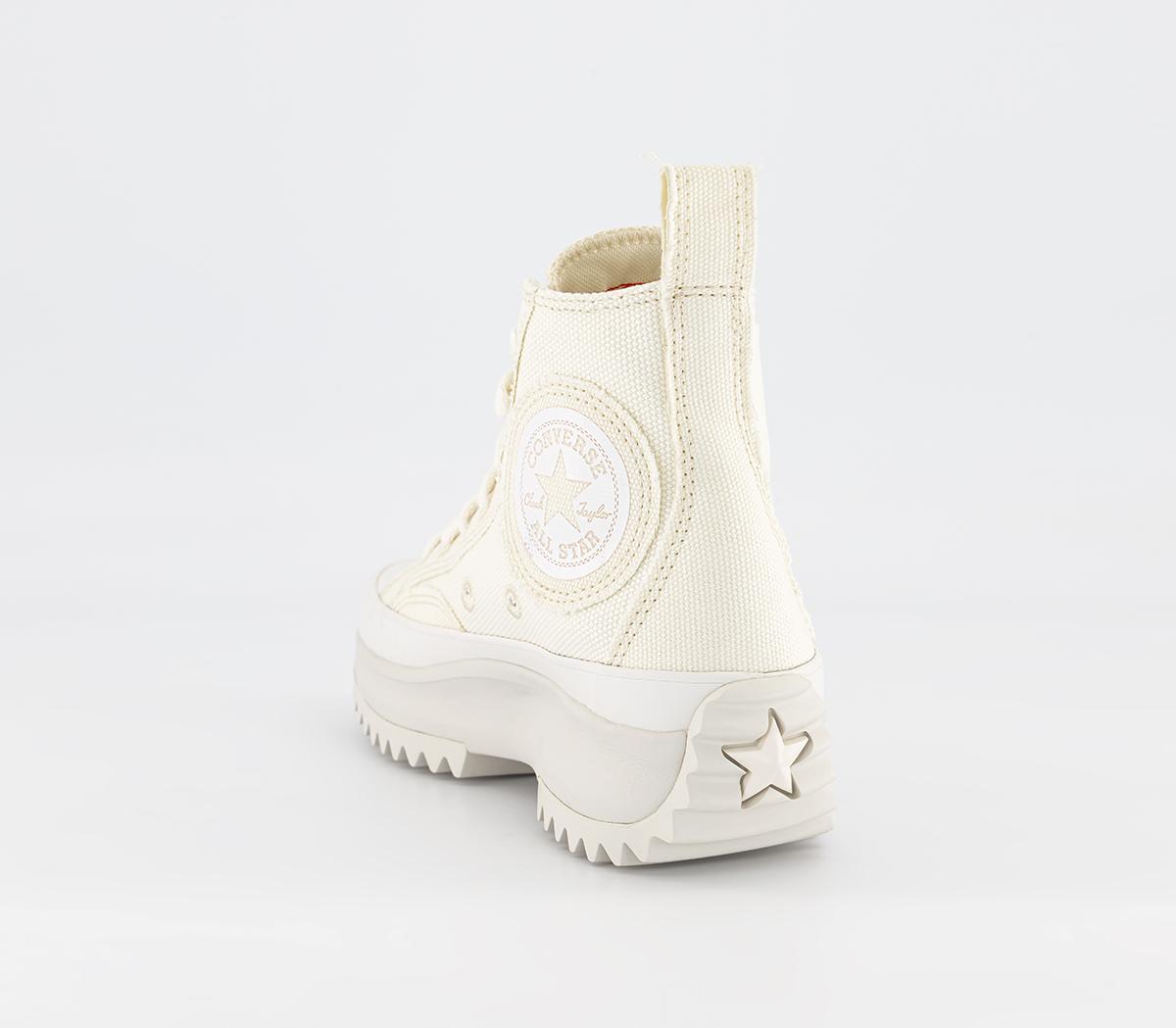 Converse Run Star Hike Platform Trainers Egret Natual Ivory Vintage ...
