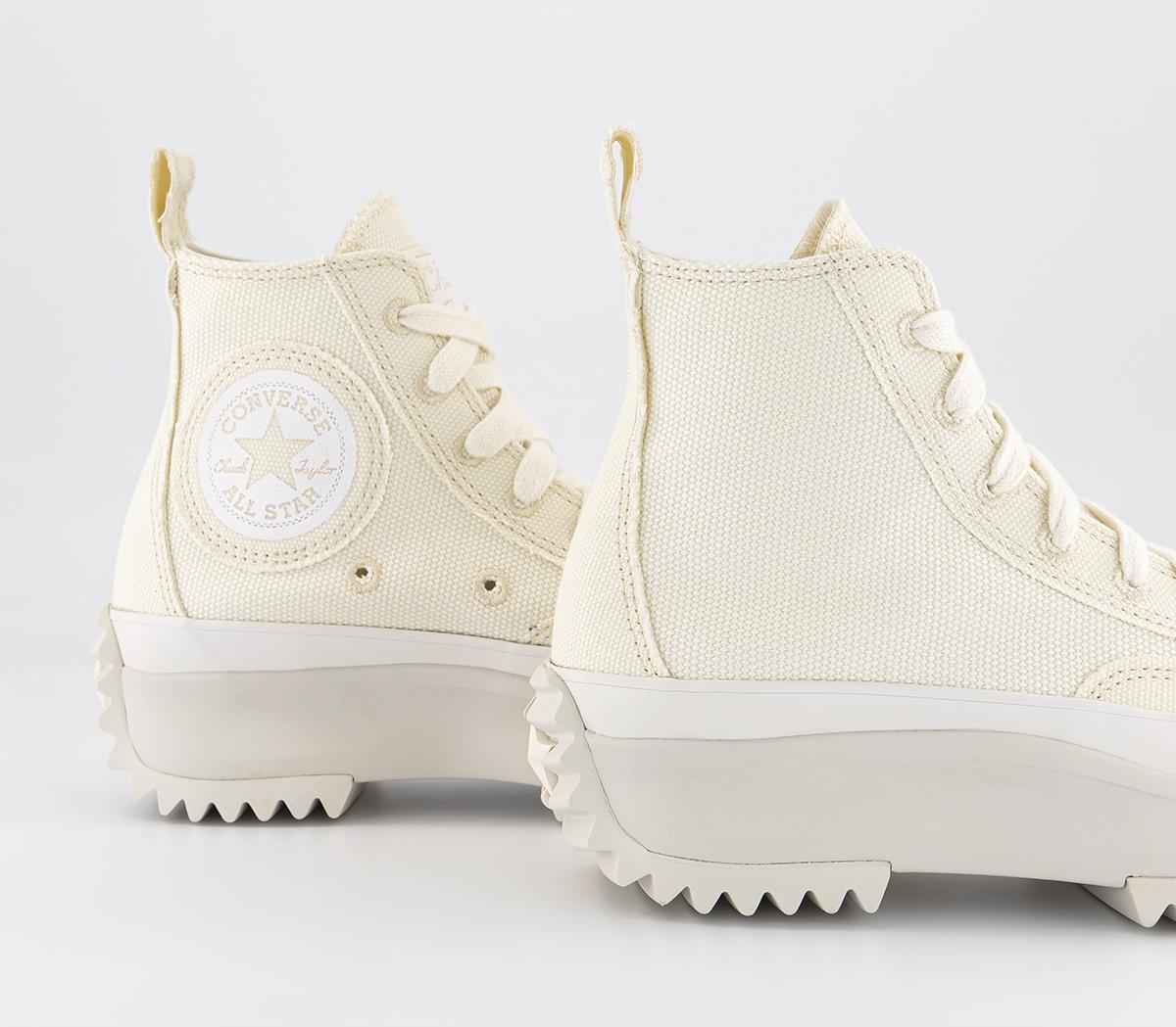 Converse Run Star Hike Platform Trainers Egret Natual Ivory Vintage ...
